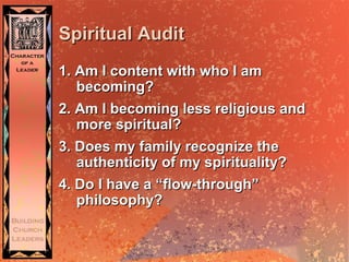 Character of a leader | PPT