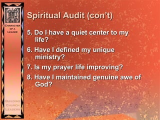 Character of a leader | PPT