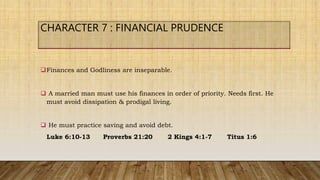 Character of a Married Man.pptx | Christianity | Religion & Spirituality