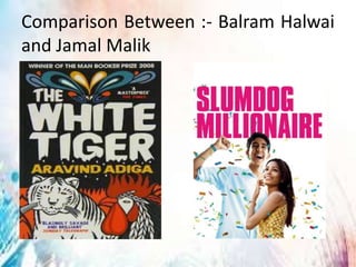 Character of Balram Halwai | PPTX