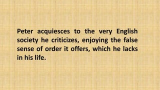 Character of clarissa dalloway and peter walsh in mrs. dalloway by ...
