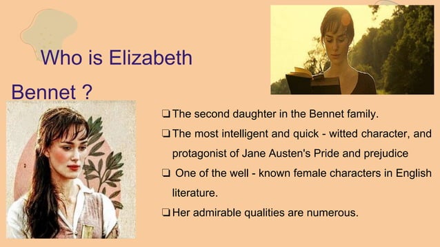 Character of Elizabeth | PPTX