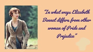 Character of Elizabeth | PPT