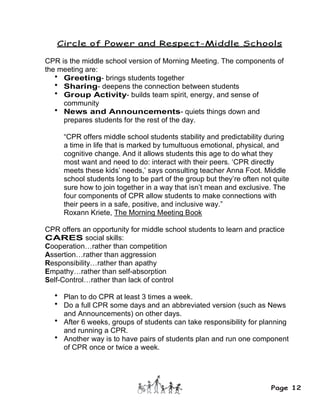 Characte rplus handbook | PDF