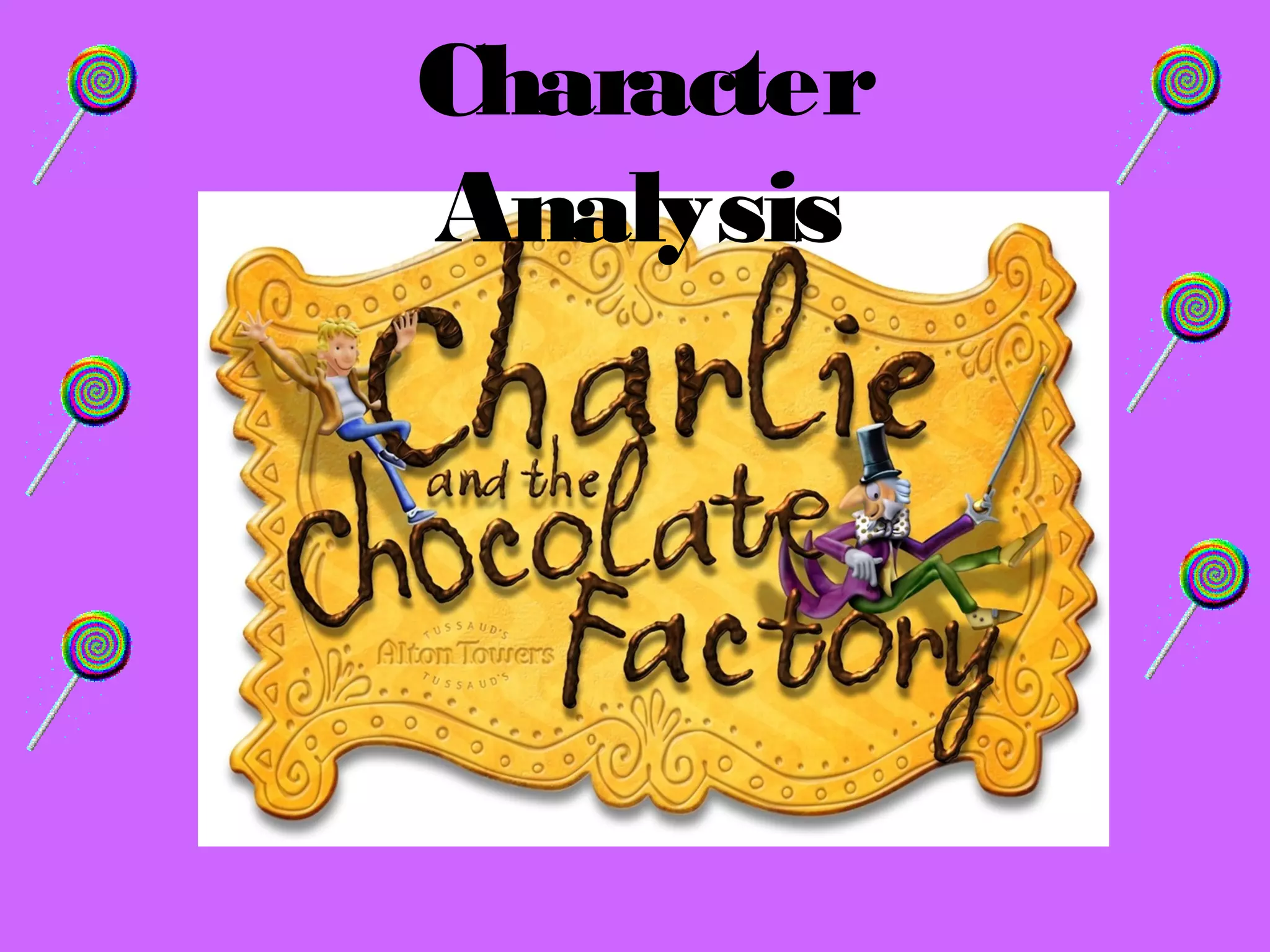 Charlie and the chocolate factory - Character traits | PPT