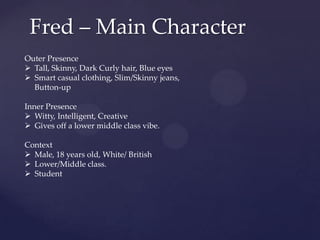 Character profile | PPTX