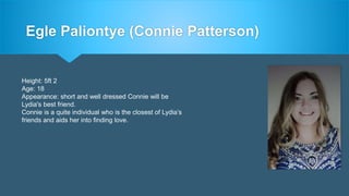 Character profile | PPTX