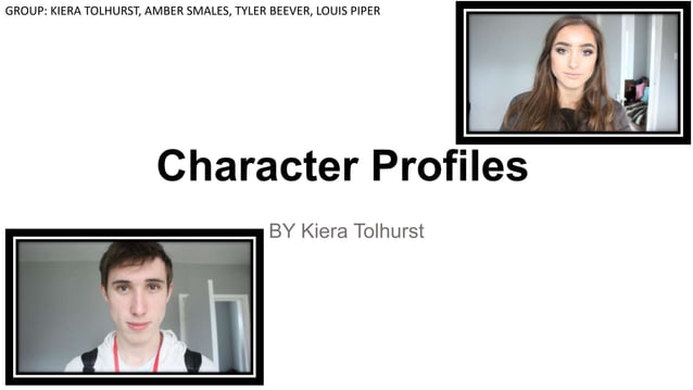 Character Profiles | PPTX | Romance | Genres