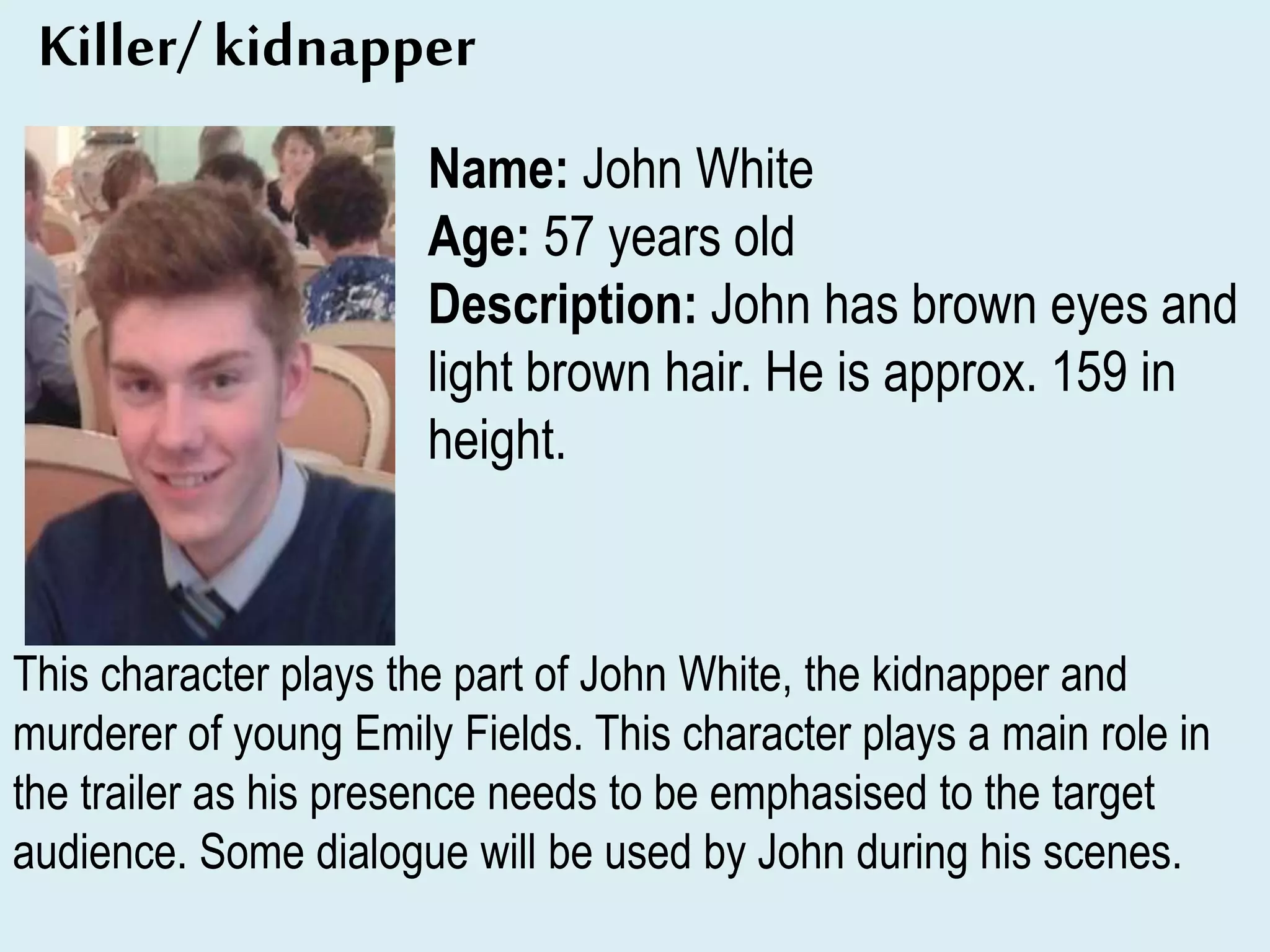 Character profiles | PPTX