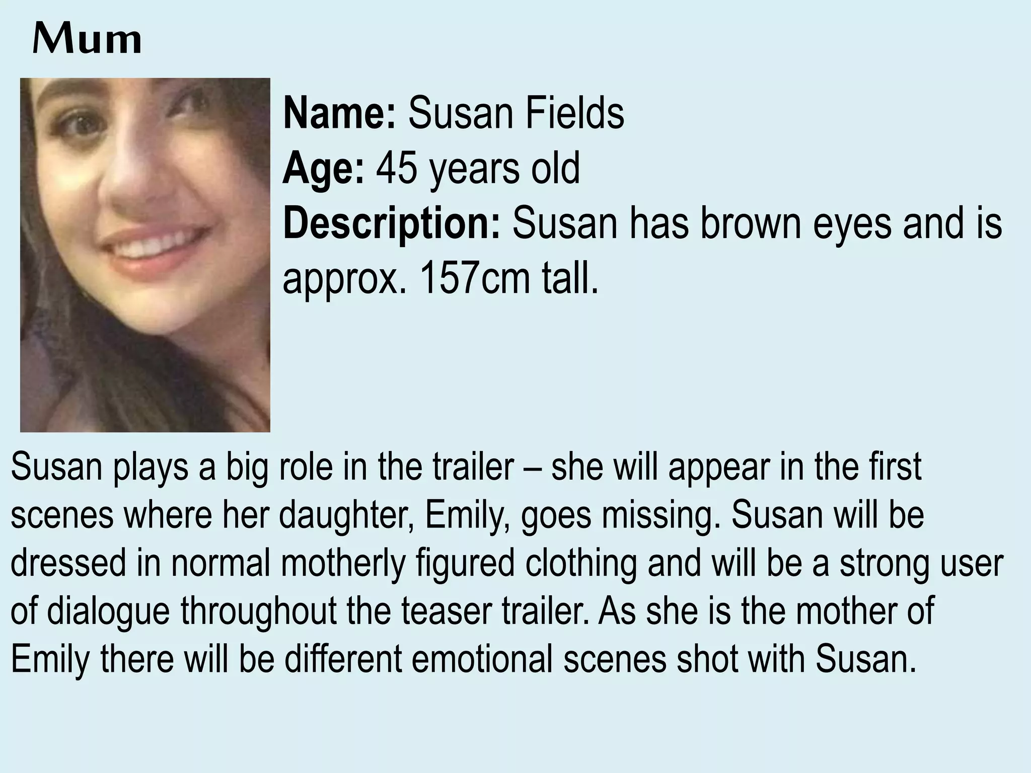 Character profiles | PPTX