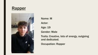 Character profiles | PPT