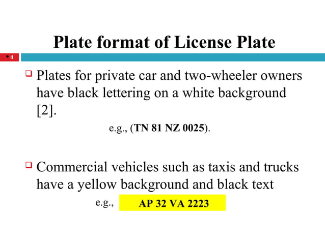 Character Recognition From Number Plate Written In Assamese Language Ppt Computing