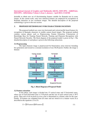 Character recognition of kannada text in scene images using neural | PDF