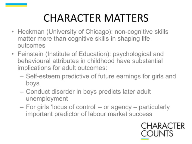 Character & resilience summit slides final | PPT