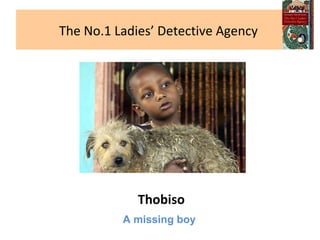 Characters in The No.1 Ladies' Detective Agency | PPT