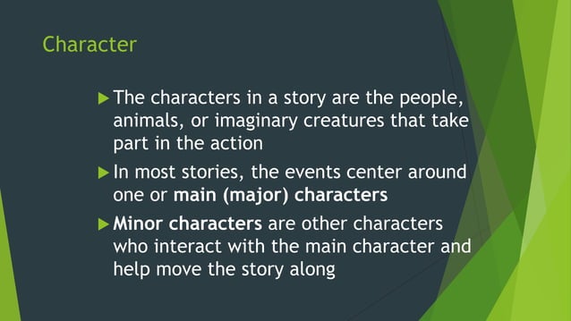 Characters | PPT