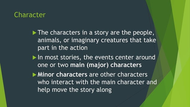 Characters | PPT