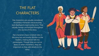 Characters in the Story and its different types | PPTX
