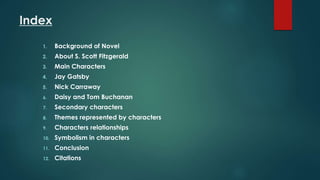 Character Analysis of 'The Great Gatsby’.pptx