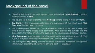 Character Analysis of 'The Great Gatsby’.pptx