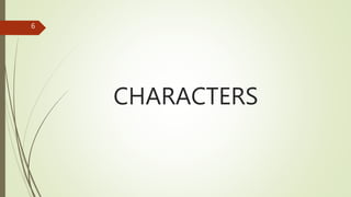 Characters and Characterization PowerPoint Presentation | PPTX