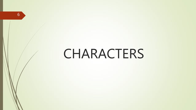 Characters and Characterization PowerPoint Presentation | PPTX