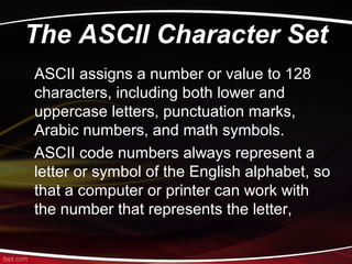 Character sets and alphabets | PPT