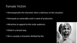 Characters in a horror | PPT