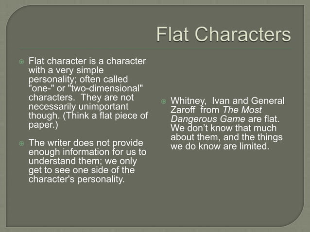 Characters in literature | PPTX | Fiction | Books and Literature