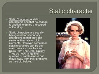 Characters in literature | PPTX
