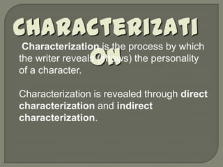 Characters in literature | PPTX