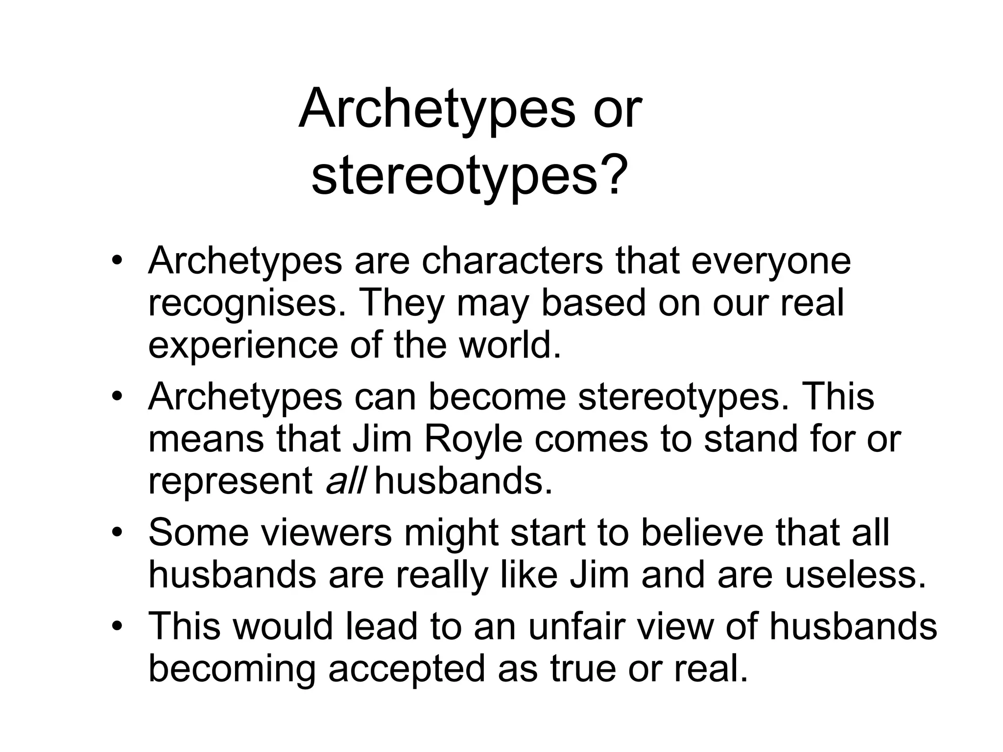 Characters in sitcom | PPT
