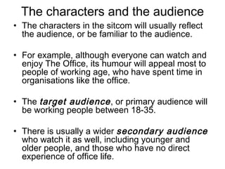 Characters in sitcom | PPT
