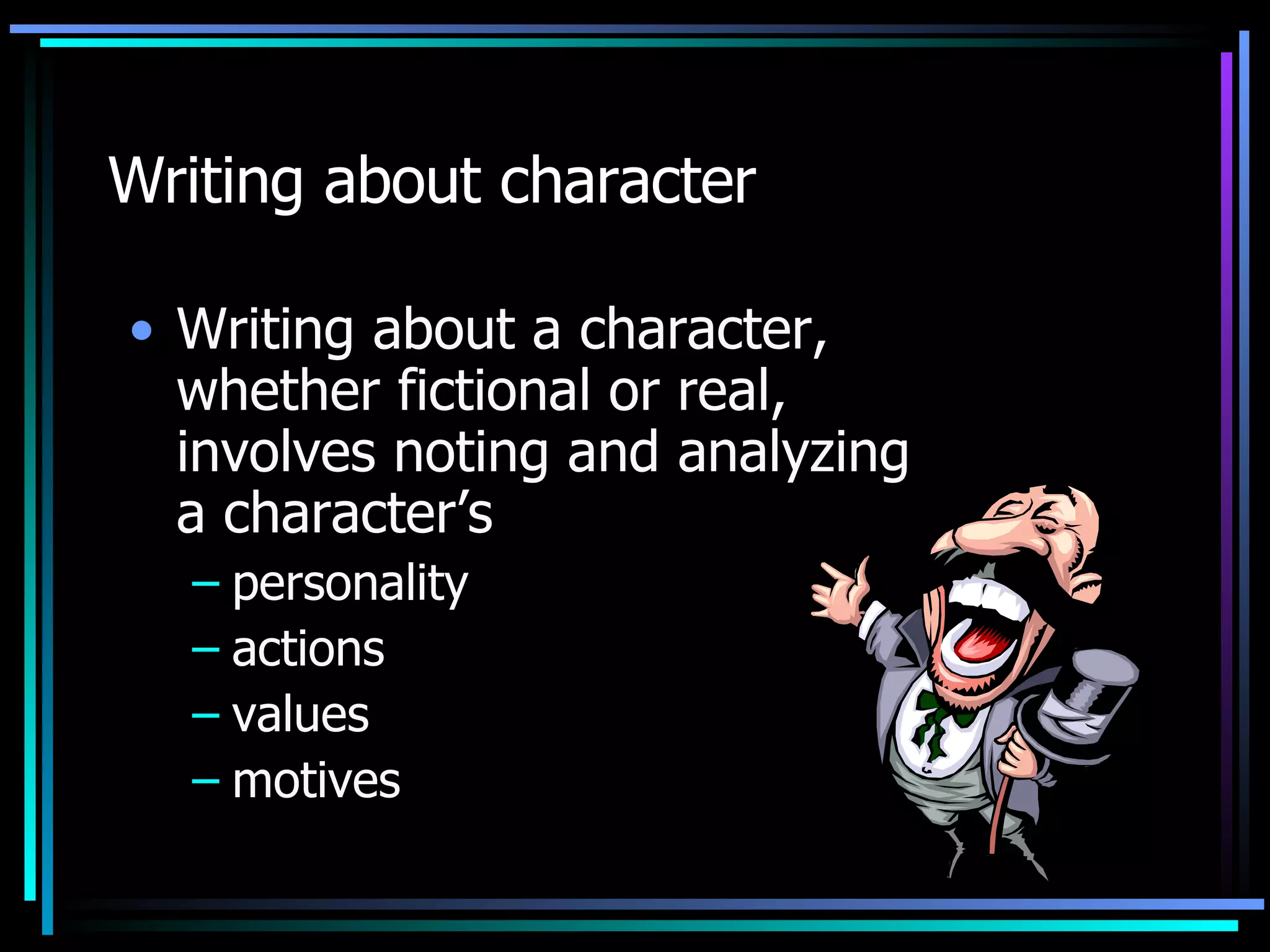 Character.Sketch | PPT