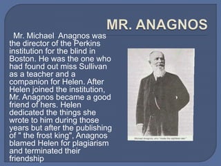 Character sketch from the story of my life | PPT