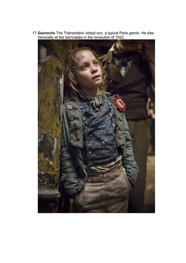 Characters les miserables | PDF