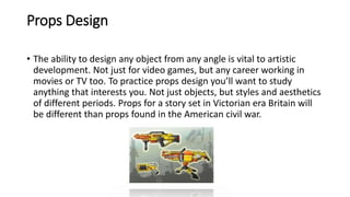 Characters, props, or environments AA | PDF