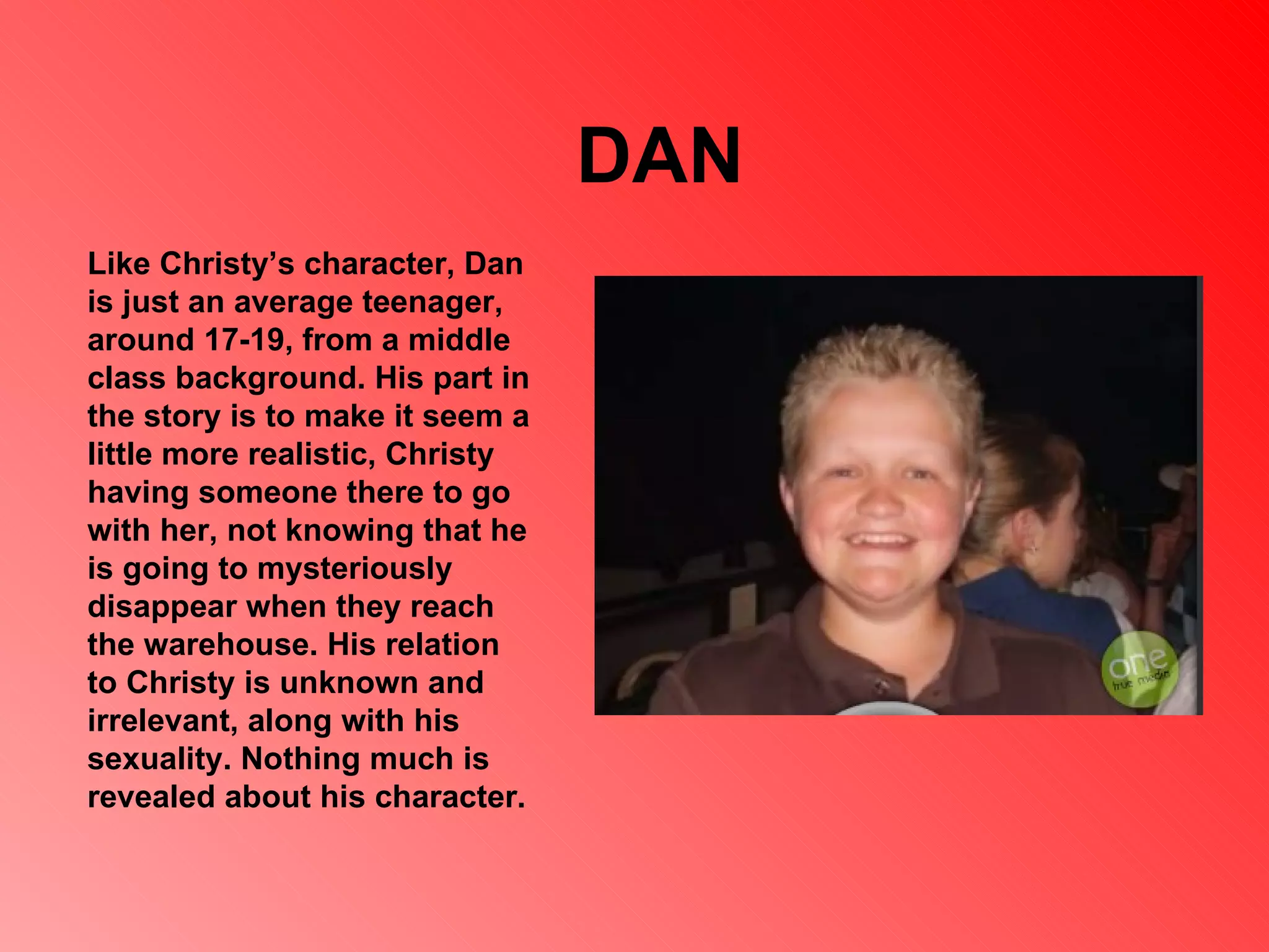 Thriller Characters | PPT