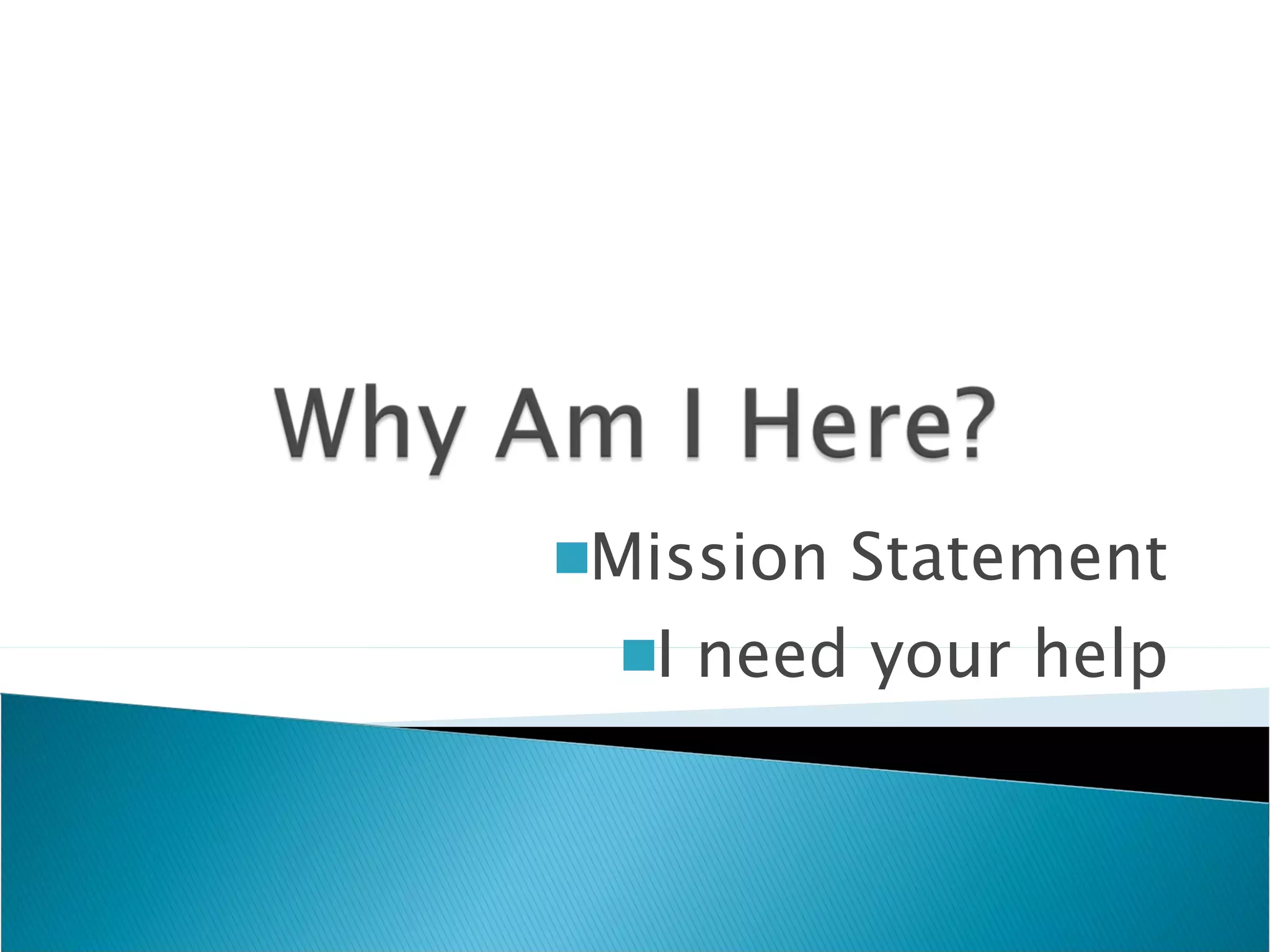 Character Statements | PPT