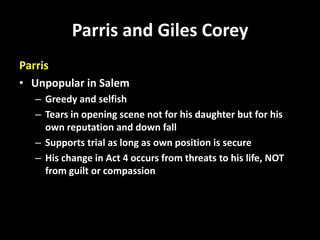 The Crucible Characters Giles Corey