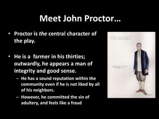 The Crucible Characters John Proctor