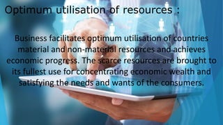 Characterstics of business | PPTX