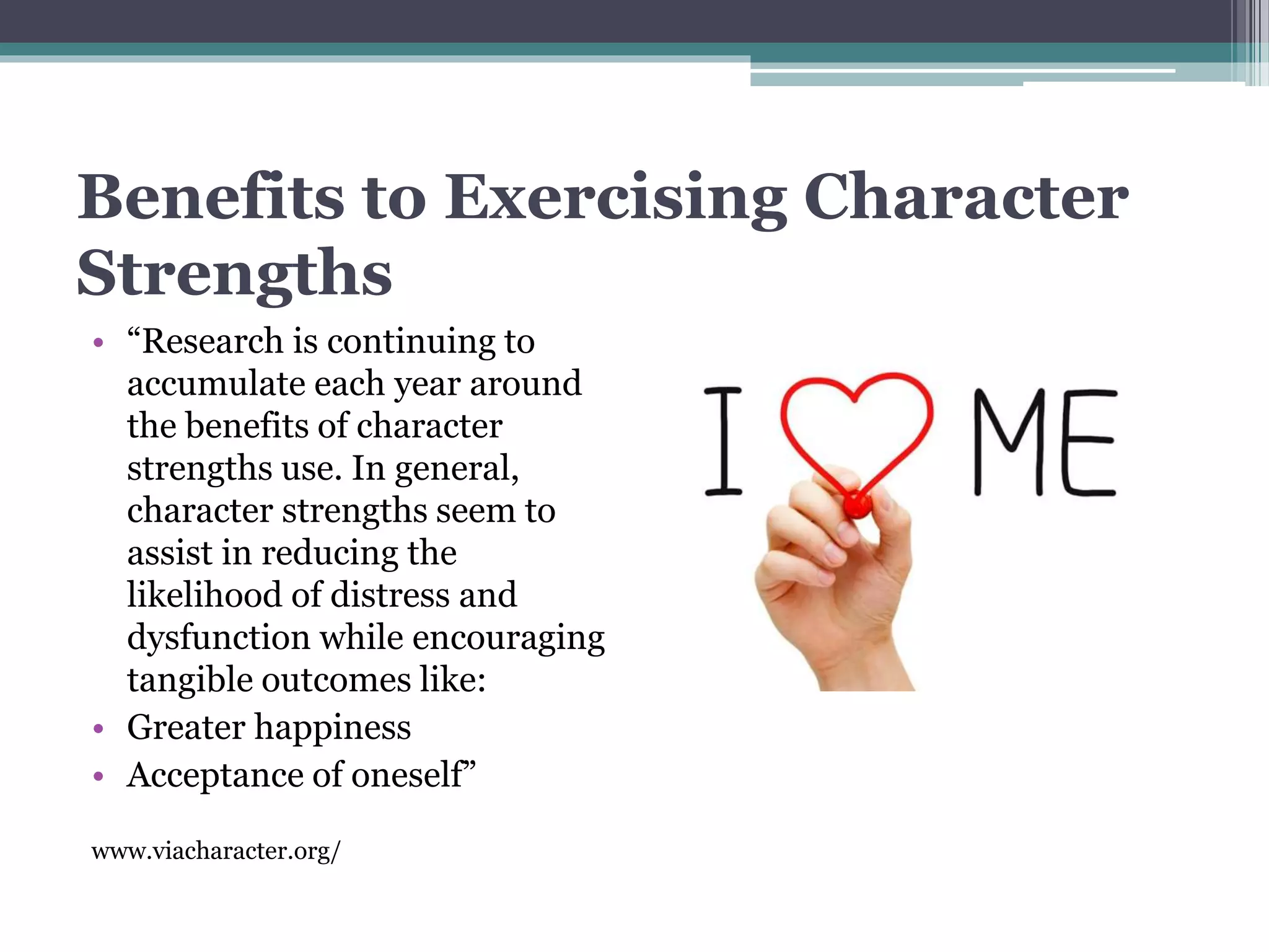 Character strengths 2 | PPTX