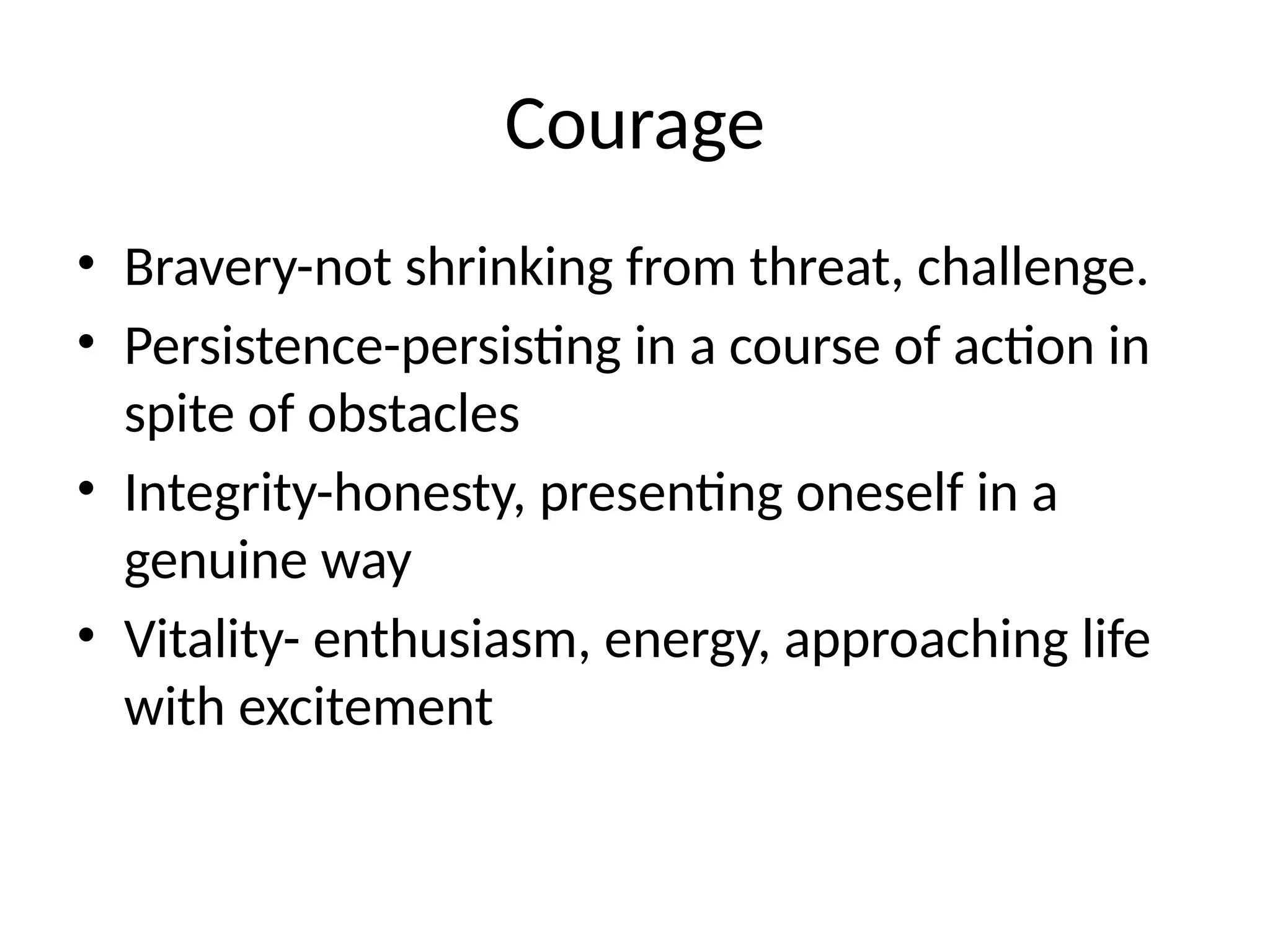character strengths and its classification in positive psychology | PPTX