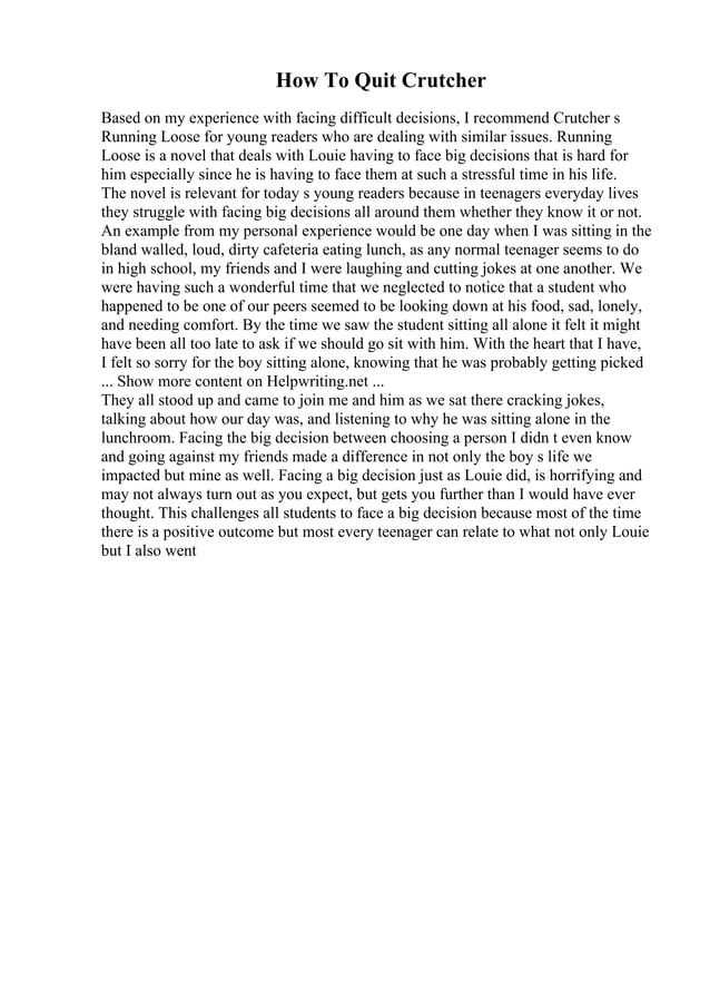 Character Trait Essay.pdfCharacter Trait Essay. How to Write a Character Analysis: Writing Guide ...