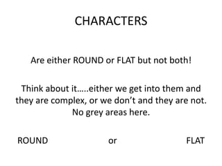 Character types | PPTX