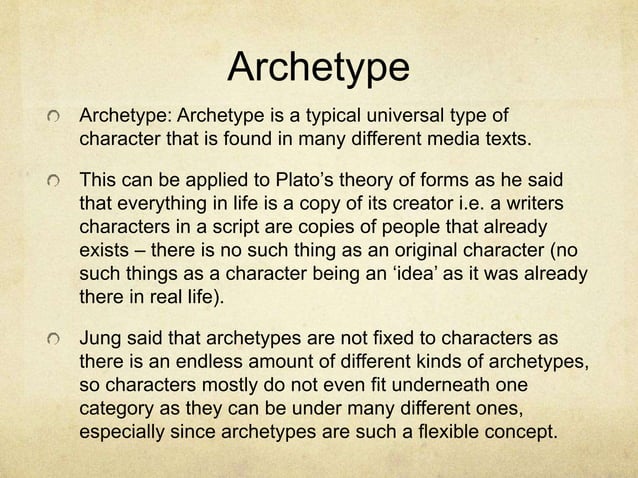 Character Types | PPTX