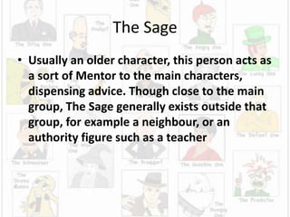 Character types in comedy | PPT