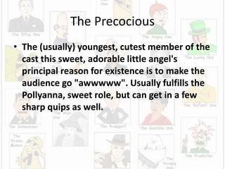 Character types in comedy | PPT
