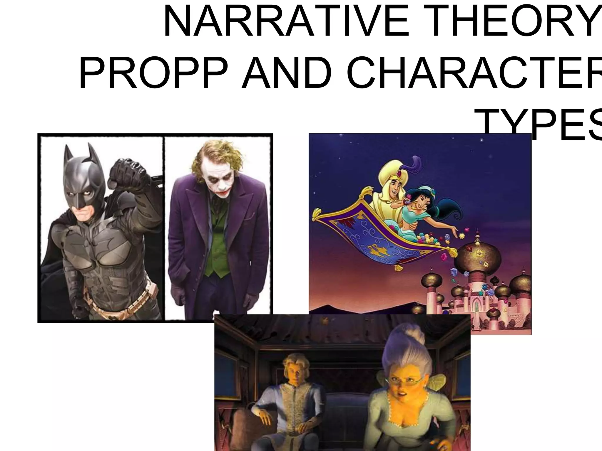 Character type Vladimir Propp.pptx | Roleplaying Games | Games and Puzzles